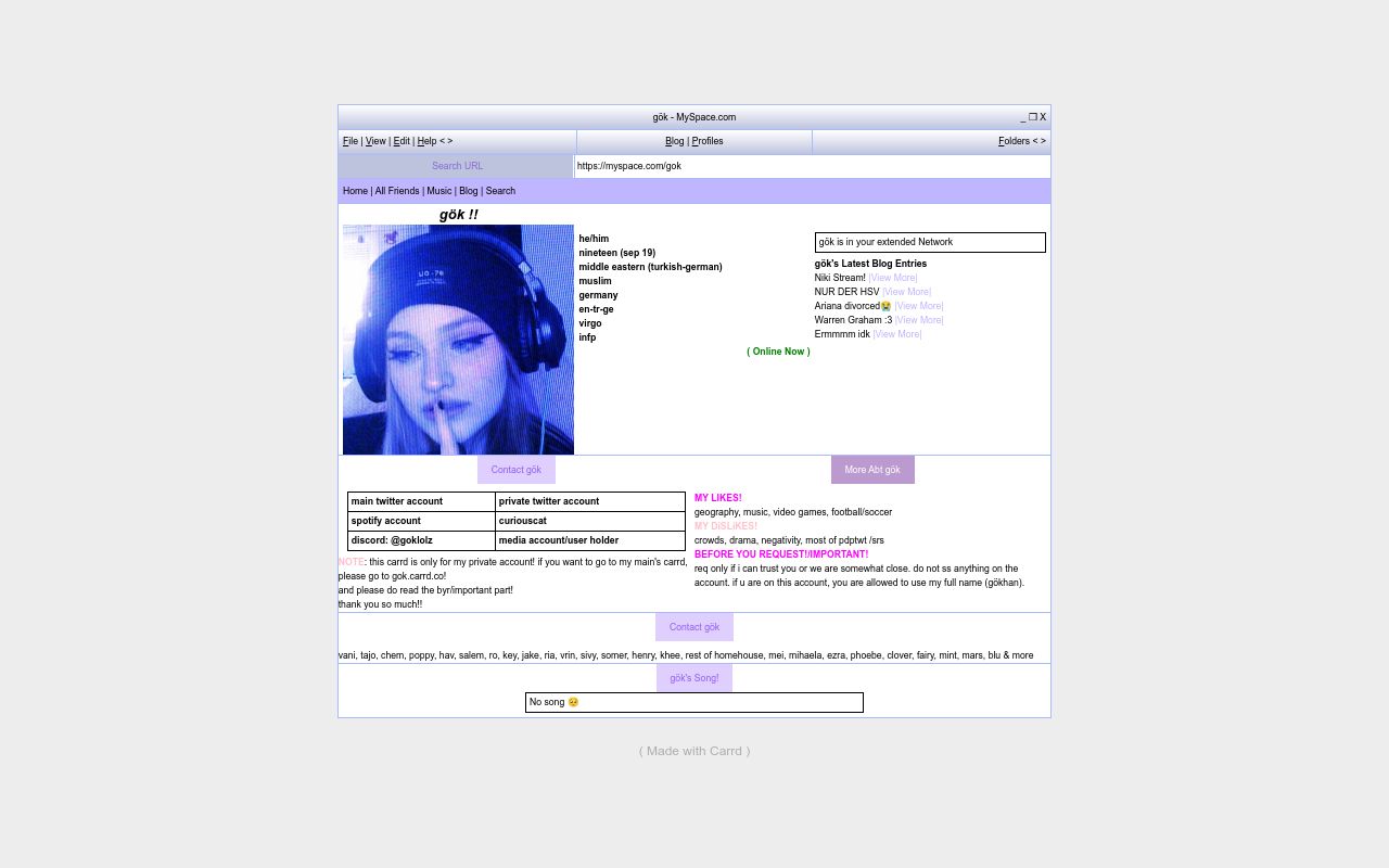 gok's private carrd!!